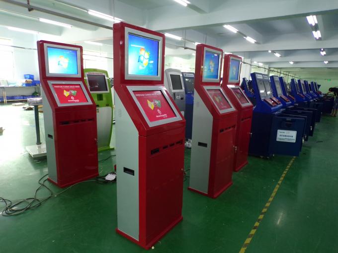 Dual screen gift Card Dispenser Machine Self service payment kiosk machine