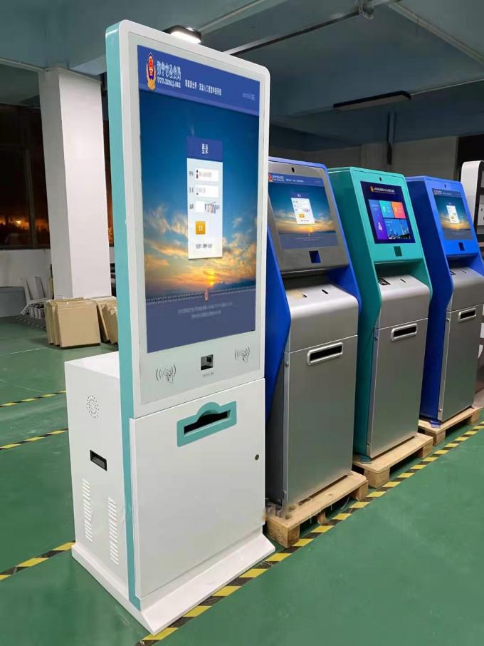 AC110V Kiosk Android Cash Dispenser Machine Touch Screen ATM