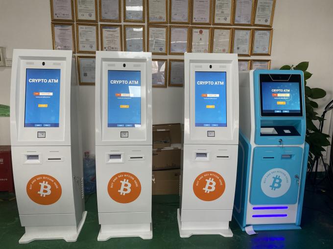 Payment ATMs Touch Screen Kiosk Machine 17 / 19 Inch RS232 Interface