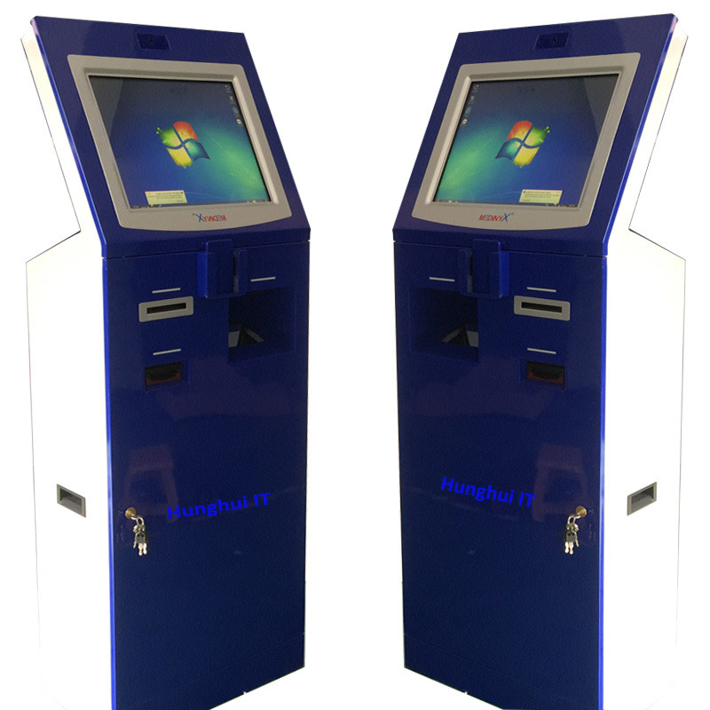 OEM ODM Floor Standing Automated Payment Kiosk Machine With Card Reader